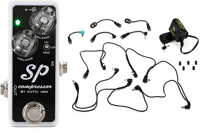 Xotic SP Compressor Mini Compressor Pedal Bundle with | Reverb