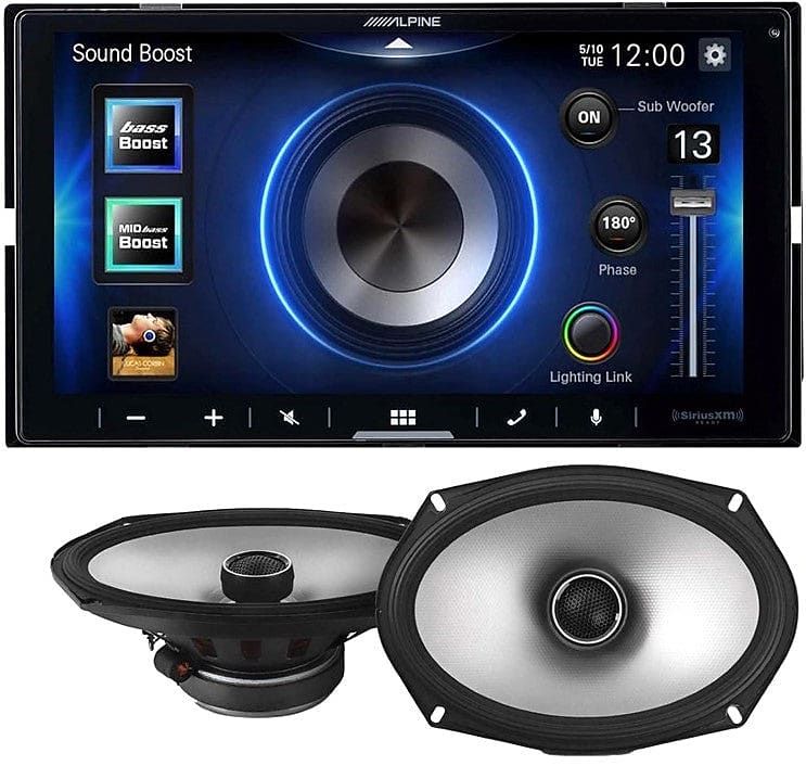 Alpine ILX-W670 Digital In-dash Receiver & S2-S69 Type S 6x9 | Reverb