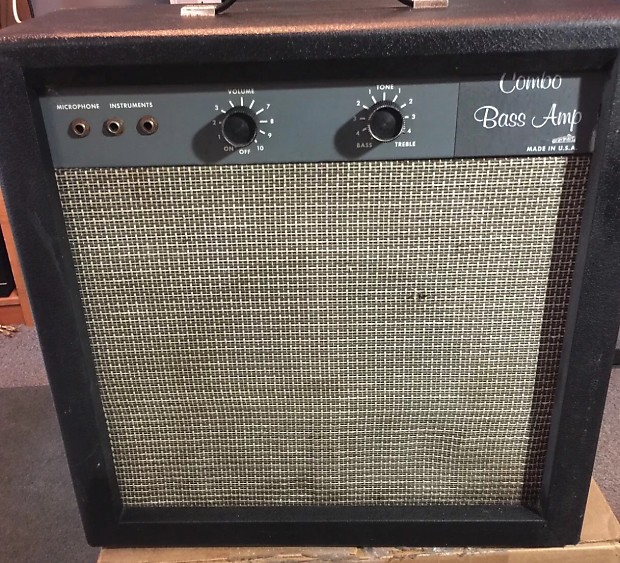 Multivox Combo Bass Amp Late 60s Factory | Reverb