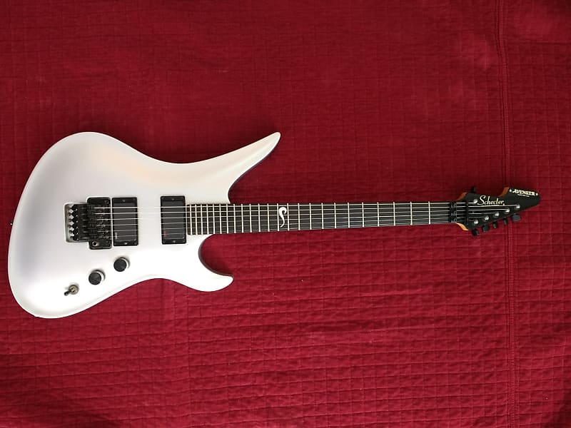 Schecter USA Custom Shop California, Avenger (silver satin) | Reverb
