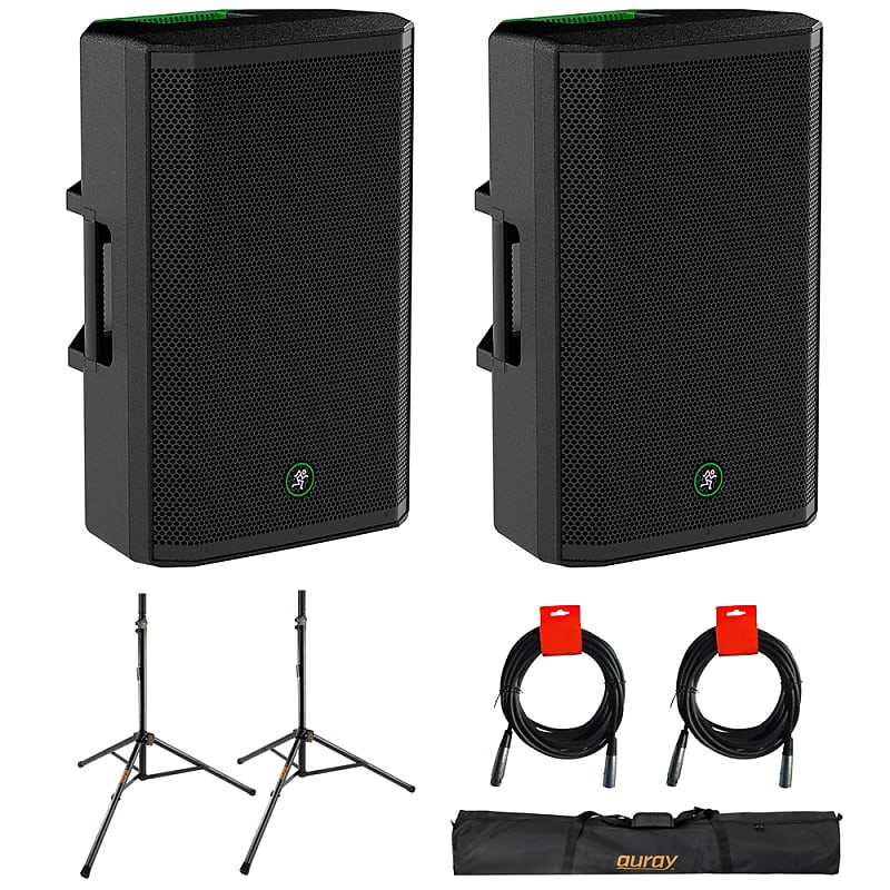 Mackie Thrash215 15-Inch 1300W Powered PA Loudspeaker System, | Reverb