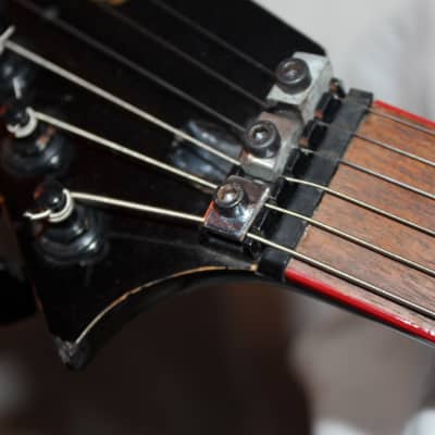 very rare Burnside by Guild Warrior 1980s - black | Reverb