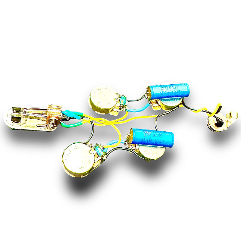 Gibson SG Wiring Harness CTS 525k Pots ERO .022 Caps Treble | Reverb