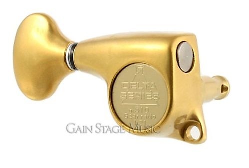Gotoh Tuners Locking 510 Delta Series Guitar Tuning Keys Gold | Reverb