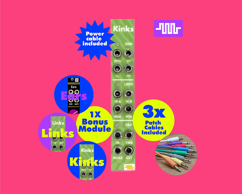Mutable Instruments Kinks + Bonus Module Ears | Reverb Australia