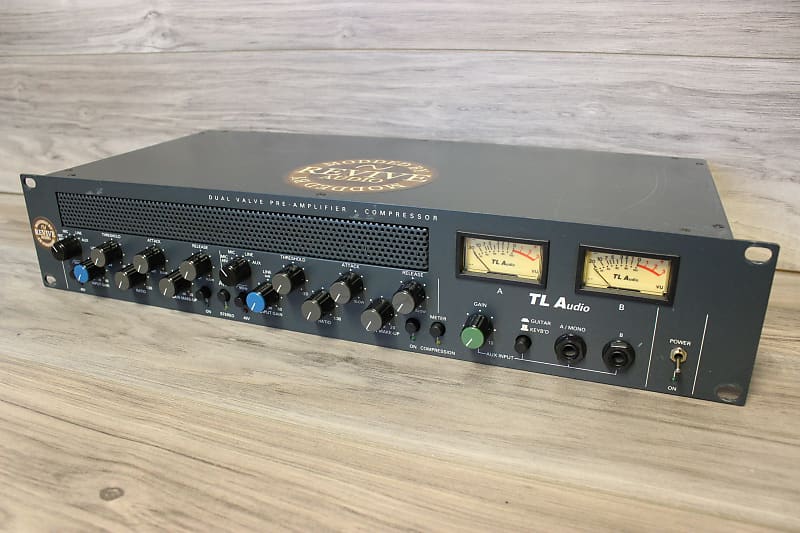 TL AUDIO C1, DUAL CHANNEL TUBE COMPRESSOR, MIC PREAMP, BIG | Reverb