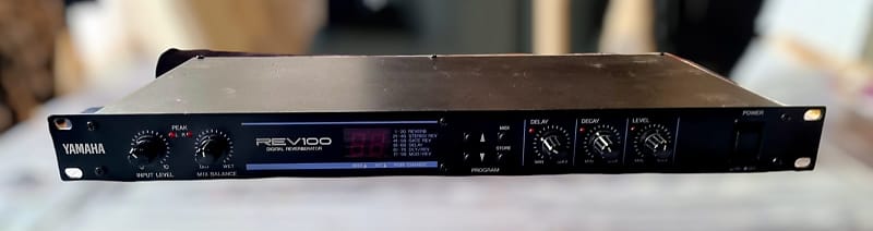 Yamaha REV 100 Stereo Reverb Anlieferung mgl. Alles | Reverb