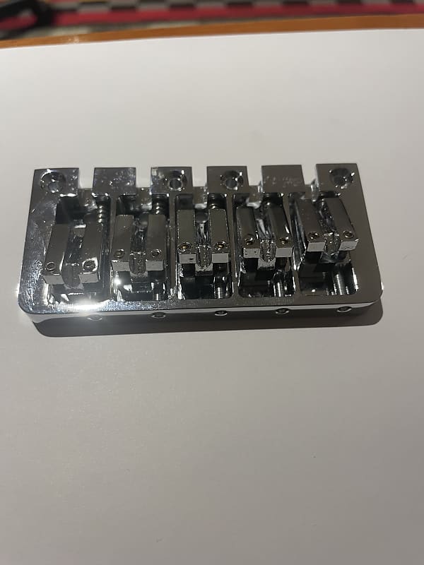 High Mass 5 String Bass Bridge | Reverb