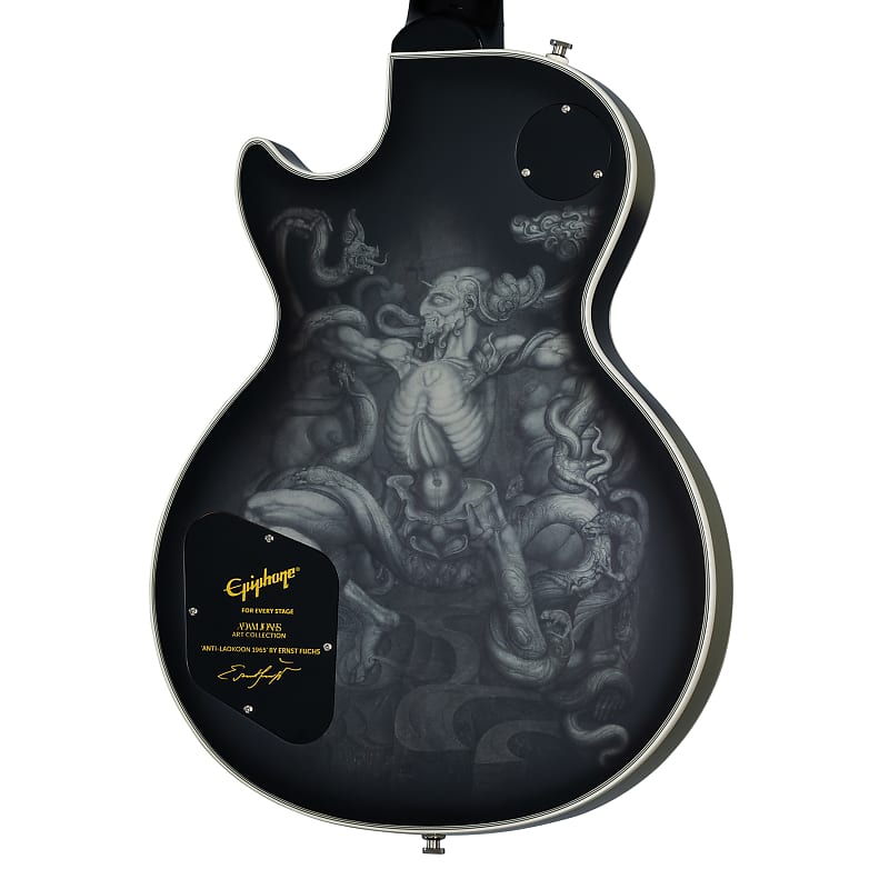 Epiphone Adam Jones Signature Art Series Les Paul Custom - | Reverb