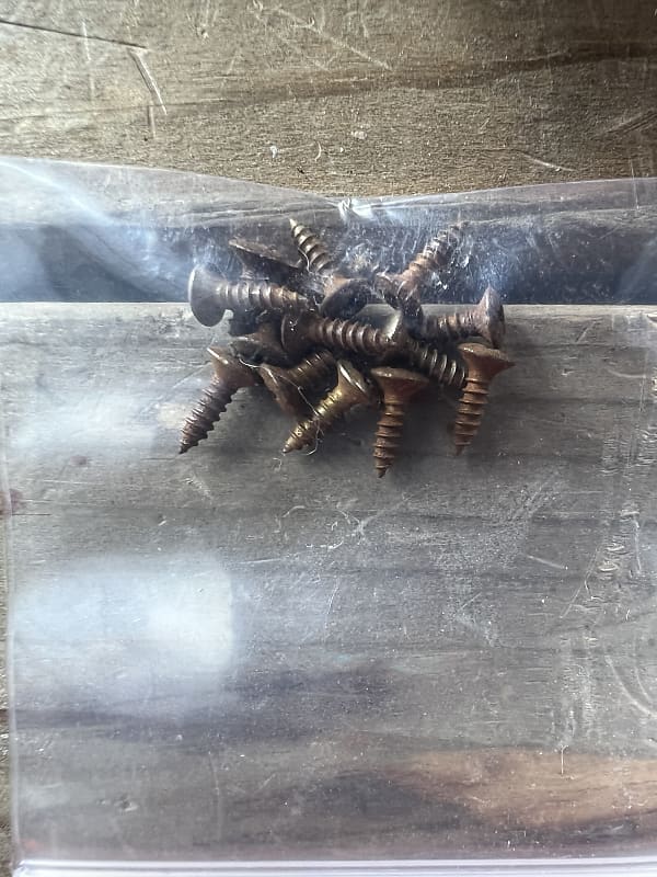 Real Life Relics Nickel Pickguard Screws Small (Pack Of 13) | Reverb