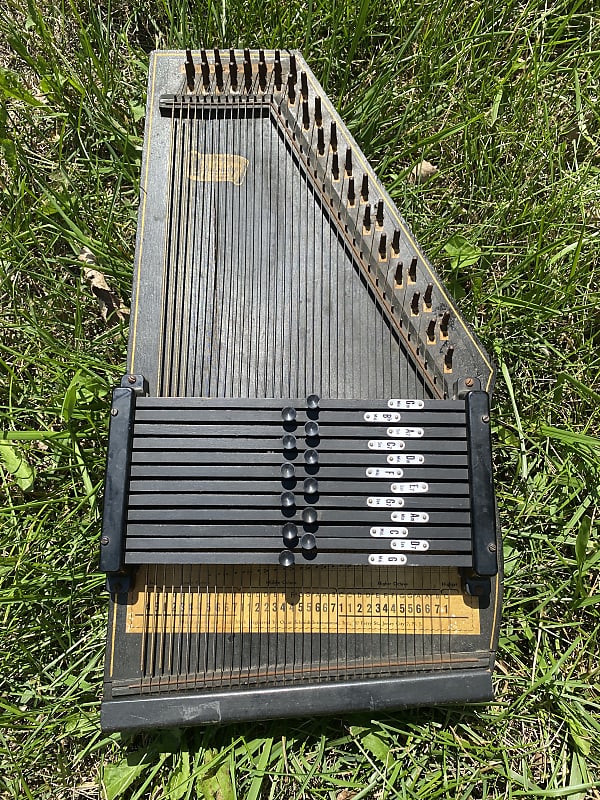 Oscar Schmidt Autoharp 60s Antique Black FULLY RESTORED Ready | Reverb