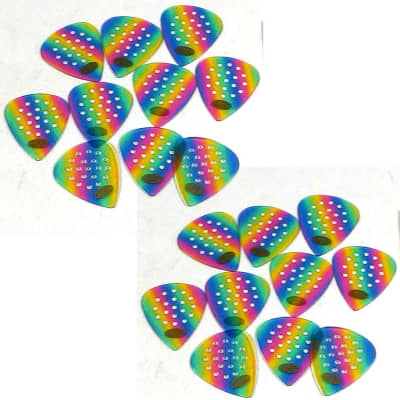 Pickboy 4 Classic .75 (medium gauge) pick packs 2 white 2 | Reverb