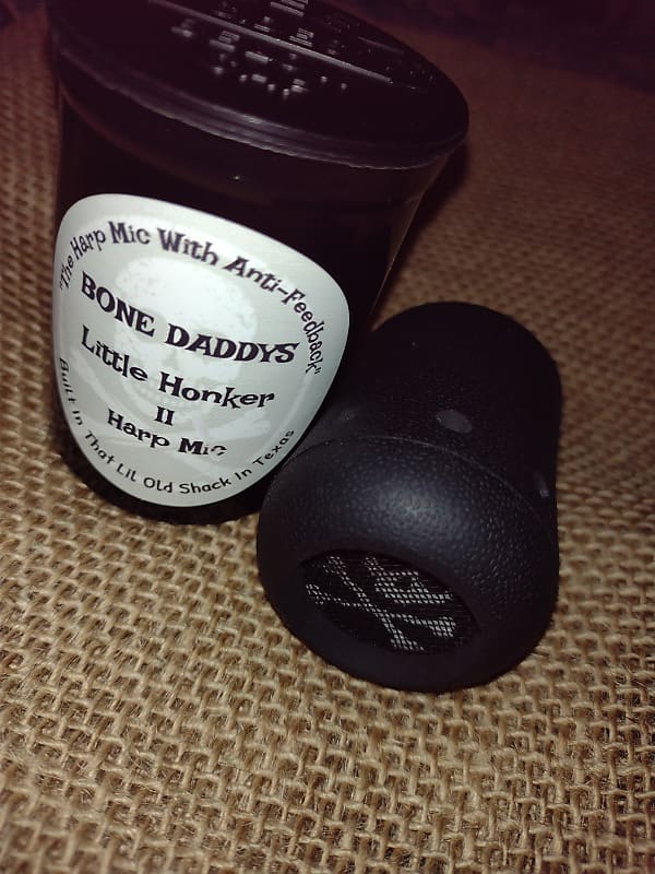 Bone Daddys Little Honker II Harmonica Mic | Reverb UK