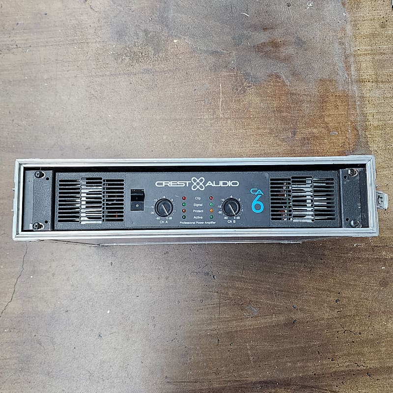 Crest Audio CA6 1500W Power Amp | Reverb