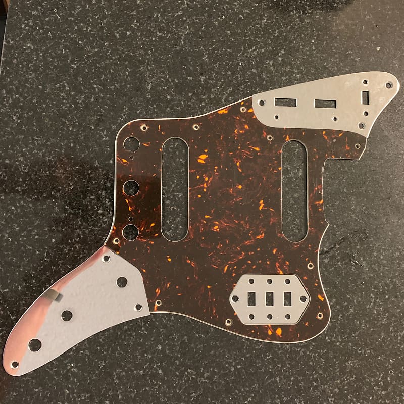 Fender Jaguar Pickguard and Control Plates Tortoiseshell | Reverb
