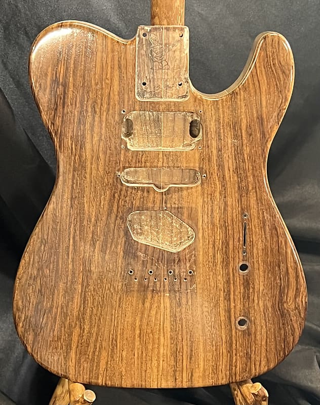 Warmoth Rosewood T style body guitar body | Reverb