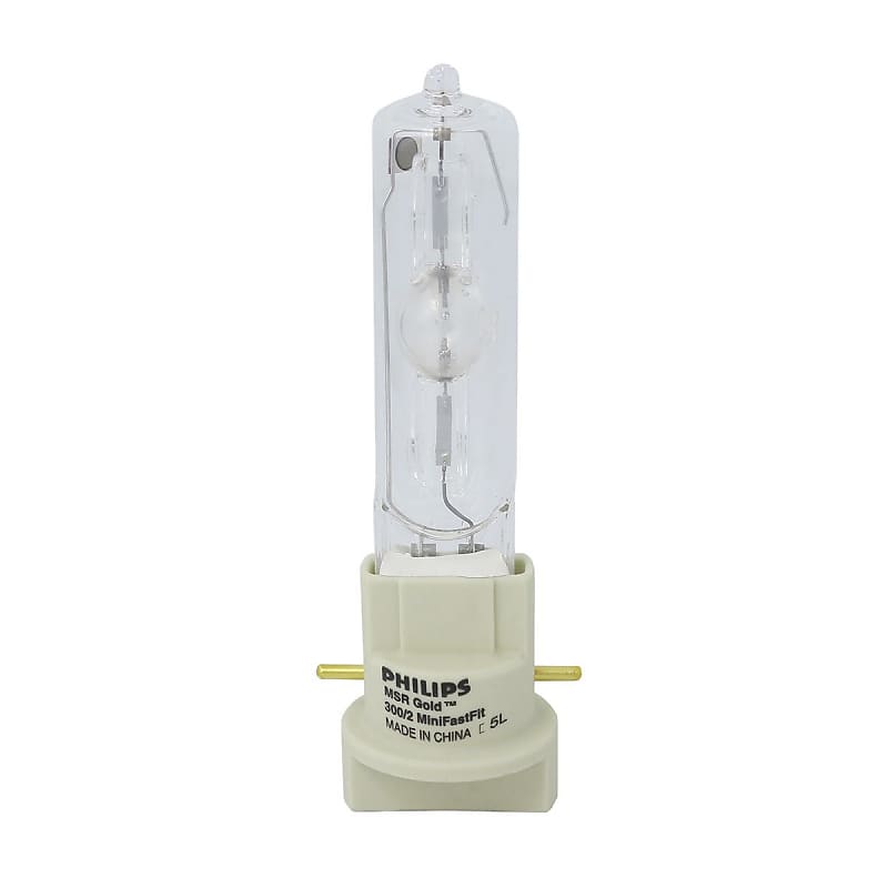 Philips Broadway MSR Gold 300/2 MiniFastFit Metal Halide Bulb | Reverb