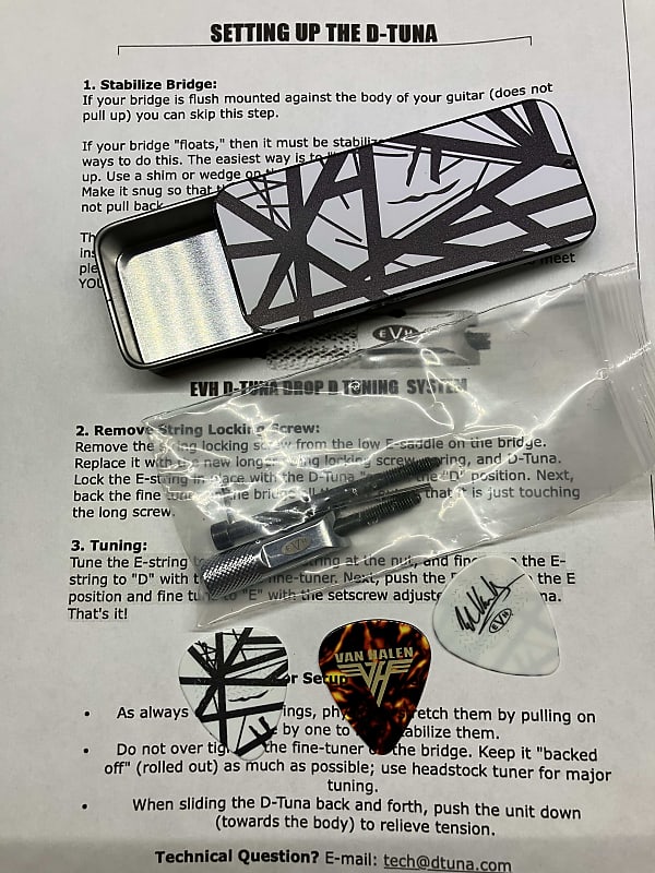 Black Friday Sale ! EVH D-Tuna Drop D Tuning System Peavey | Reverb