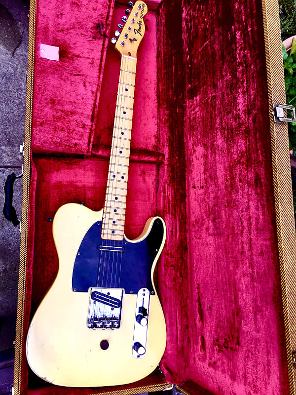 Fender Telecaster 1966 Fullerton Trans Yellow | Reverb Canada