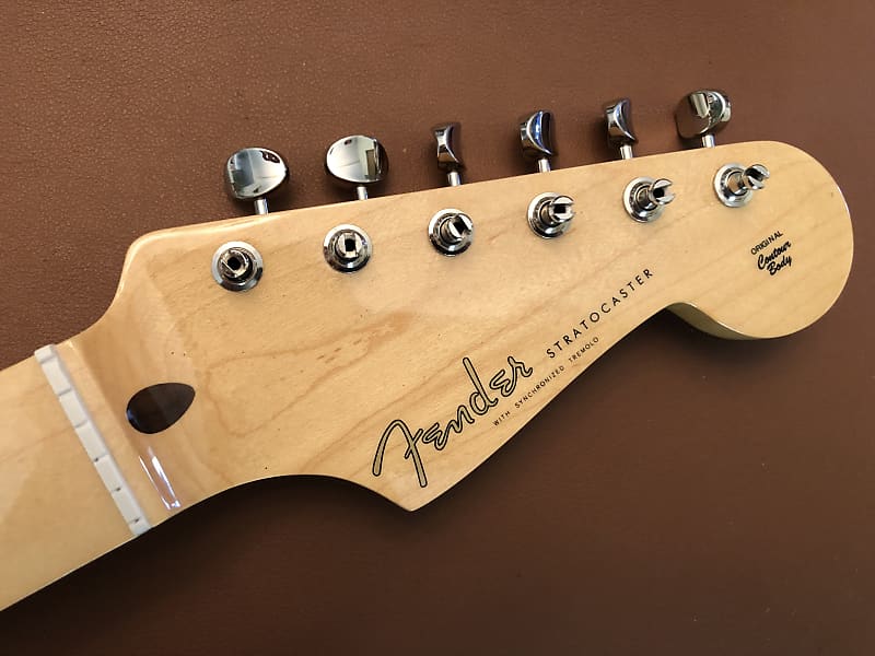 Fender 50s Maple Replacement Neck 2018 - Gloss Maple | Reverb