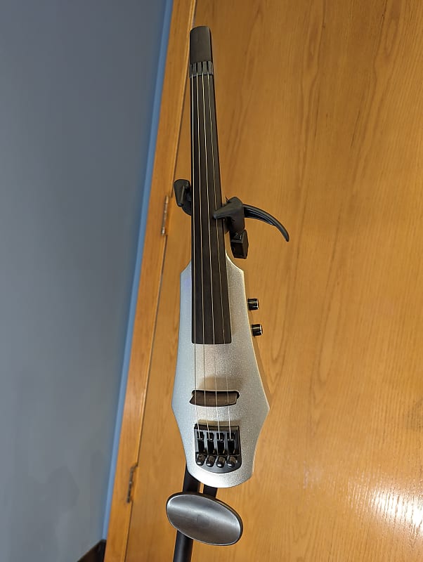 NS Design WAV 4 Metallic Silver 4-String Electric Violin w/ | Reverb