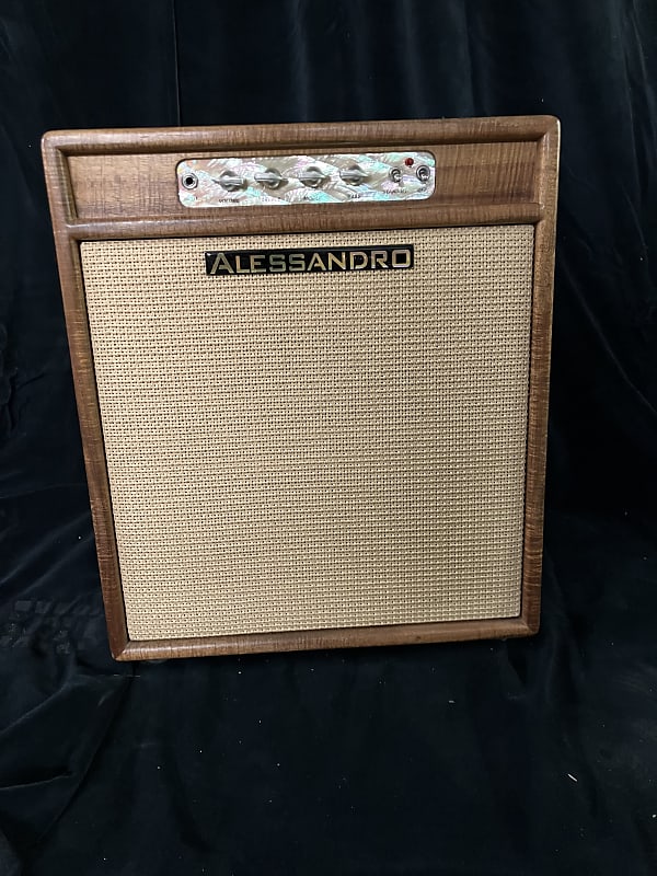 Alessandro Italian Greyhound Combo amp - Wood finish | Reverb