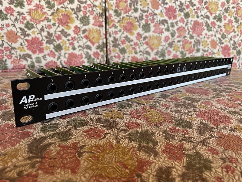 AP Audio 48 Point Patch Bay - Master Patching System | Reverb