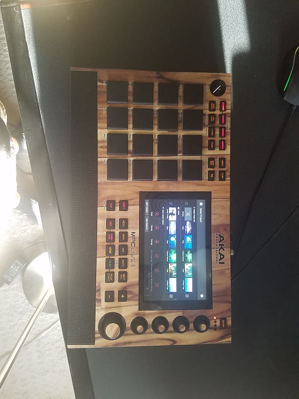 Akai Mpc Live Mk 2 2020 Custom Wood Grain Skin From Styleflip | Reverb