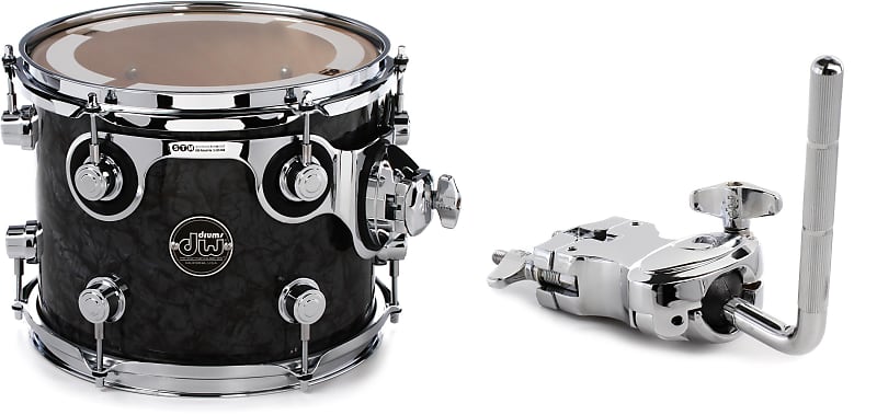 DW Performance Series Mounted Tom - 8 x 10 inch - Black | Reverb