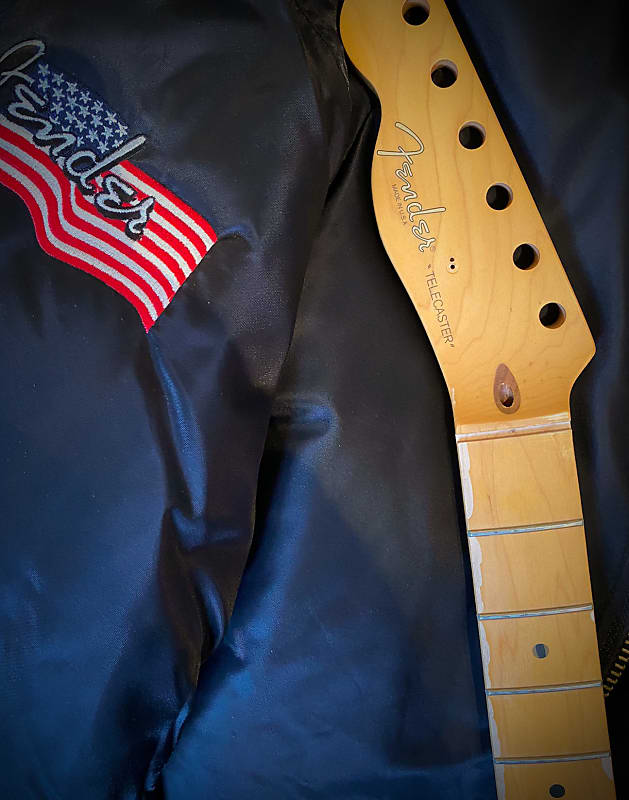 Fender USA Left-Handed Telecaster Neck, 1996, 50th | Reverb