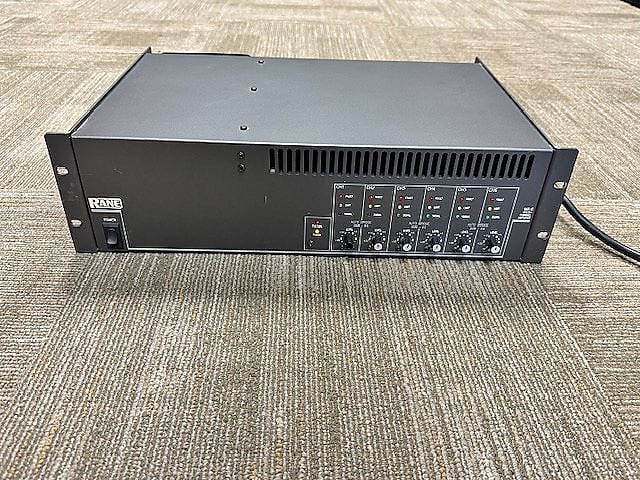 Rane MA6, 3 Space Rack Mount 6-Channel Power Amplifier, | Reverb