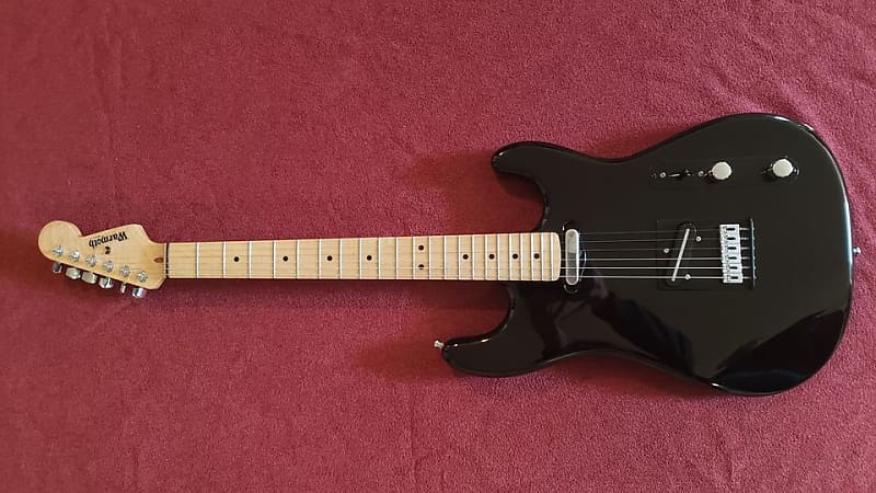 Warmoth Strat / Tele Hybrid Build. 2020 Black | Reverb