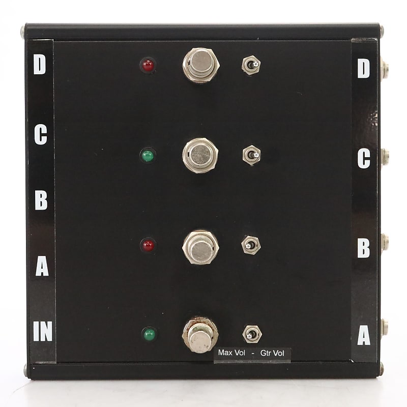 Custom Roland GK MIDI 13-Pin Din 4-Channel Footswitch Pedal | Reverb