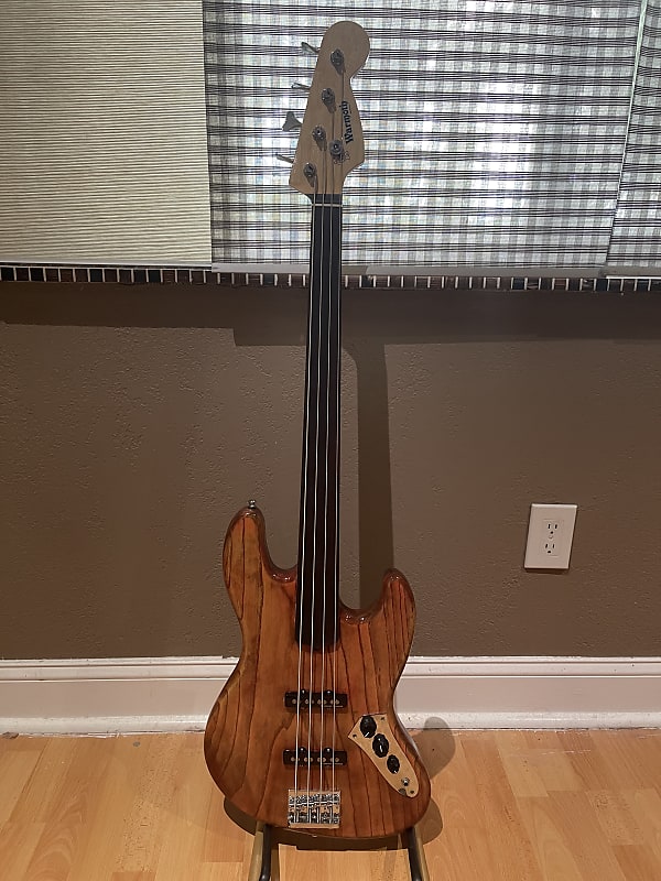Warmoth 4 strings Fretless J Bass 2022 | Reverb