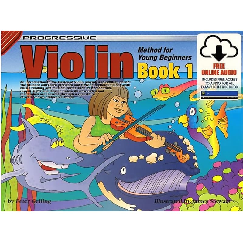 Progressive Violin Method for Young Beginners Book 1 - | Reverb