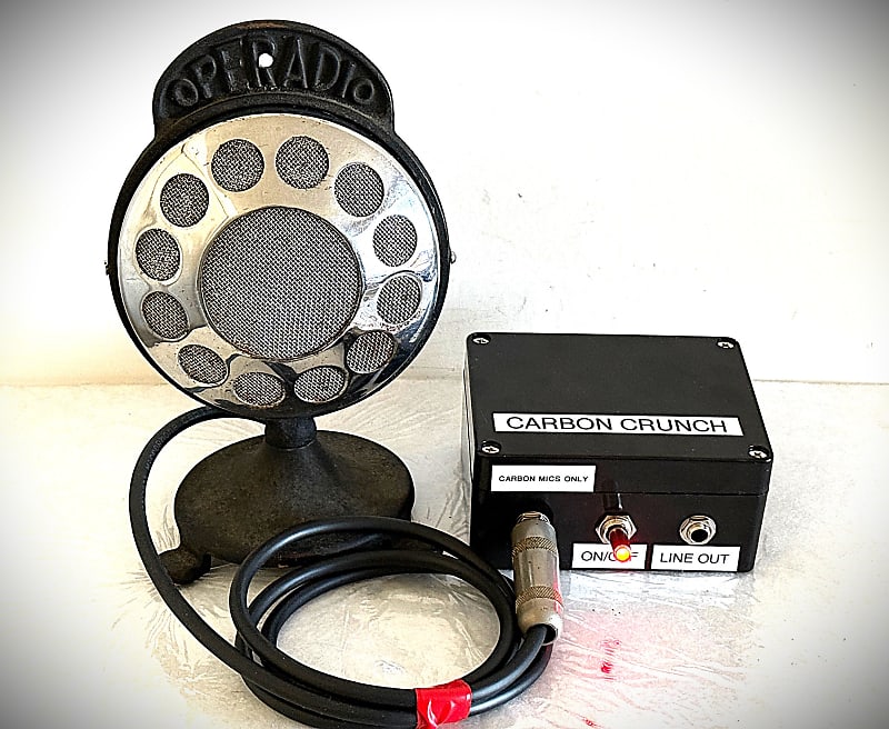 Rare 1920’s Universal “Operadio” working carbon microphone, | Reverb