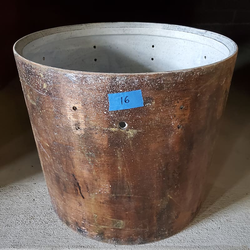 Ludwig 16" tom shell Classic 16" tom shell 70's - Unfinished | Reverb