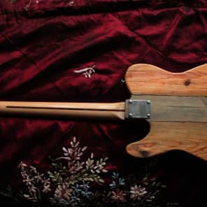 baboushka Barncaster Telecaster 2015 , 120y old wood | Reverb