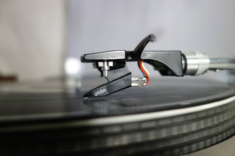 DJ Headshell RELOOP + Cartridge ORTOFON OM BLACK + original | Reverb