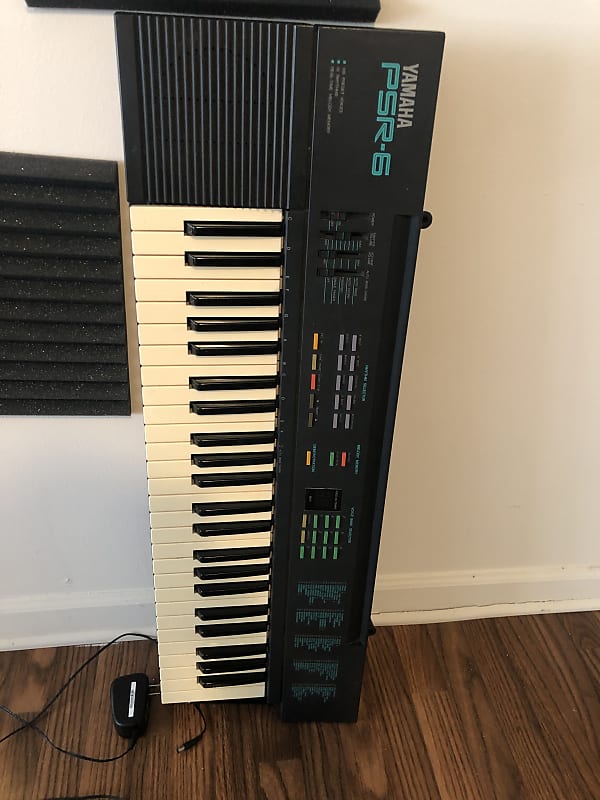 Yamaha PSR-6 Black | Reverb