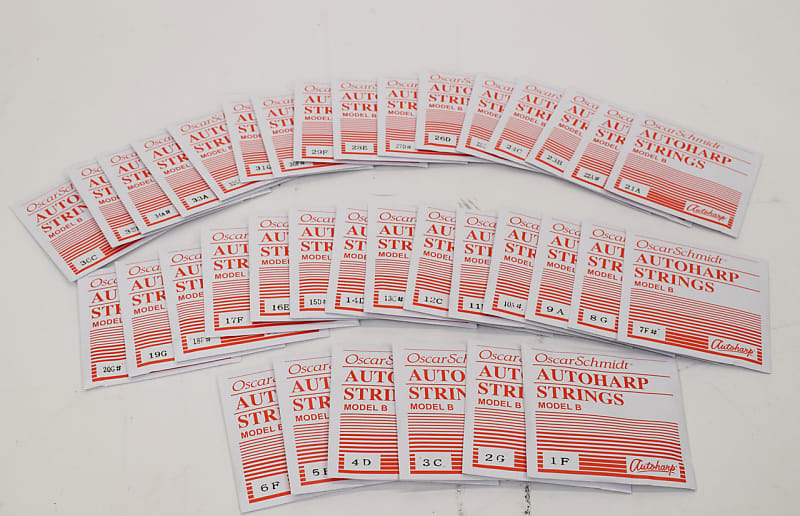 Oscar Schmidt ASB Model B Ball End Autoharp Strings - FULL | Reverb