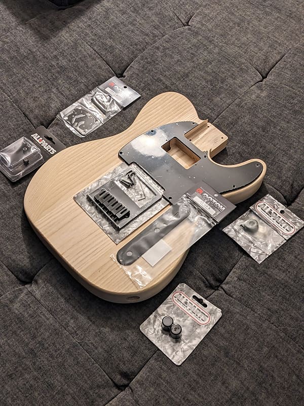 Partscaster Telecaster Unfinished - High Quality Hardwood | Reverb