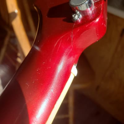 Fender Santa Rosa - Candy Apple red with new gig bag rare MIJ | Reverb