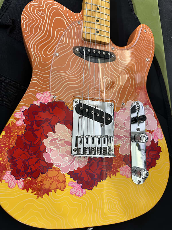 Squier Telecaster - Custom Paint | Reverb