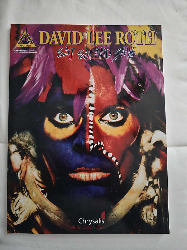 David Lee Roth Eat 'Em and Smile Tab Book 1986 - n/a | Reverb