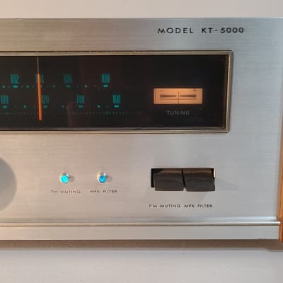 Kenwood KT 5000 1970's - Silver face | Reverb