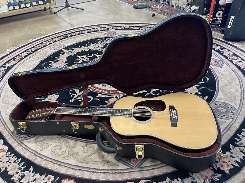 Martin D-35 50th Anniversary 12 String Natural w/ Martin Hard | Reverb