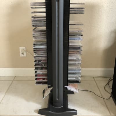 Sharper Image Power Tower 100 Lighted CD Carousal | Reverb