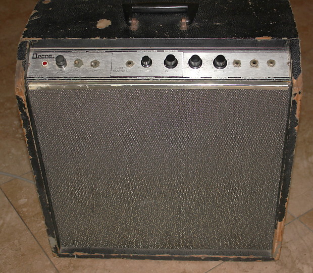 1967 Decca DMI 71 Silvertone Harmony Kay Supro Amp Amplifier7 | Reverb