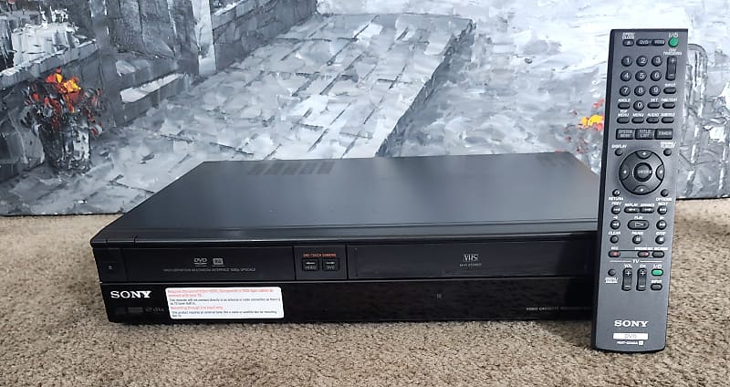 Sony Sony RDR-VX530 DVD Recorder & VHS Combo Player 90s | Reverb